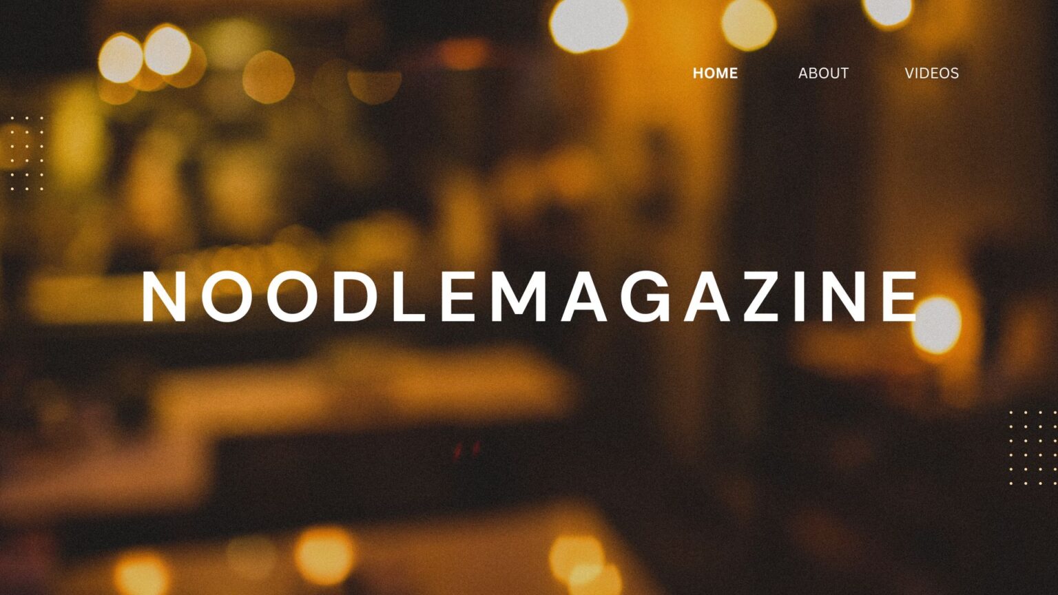 Noodle Magazine: The Best Noodle Recipes and Trends - Noodle Magazines